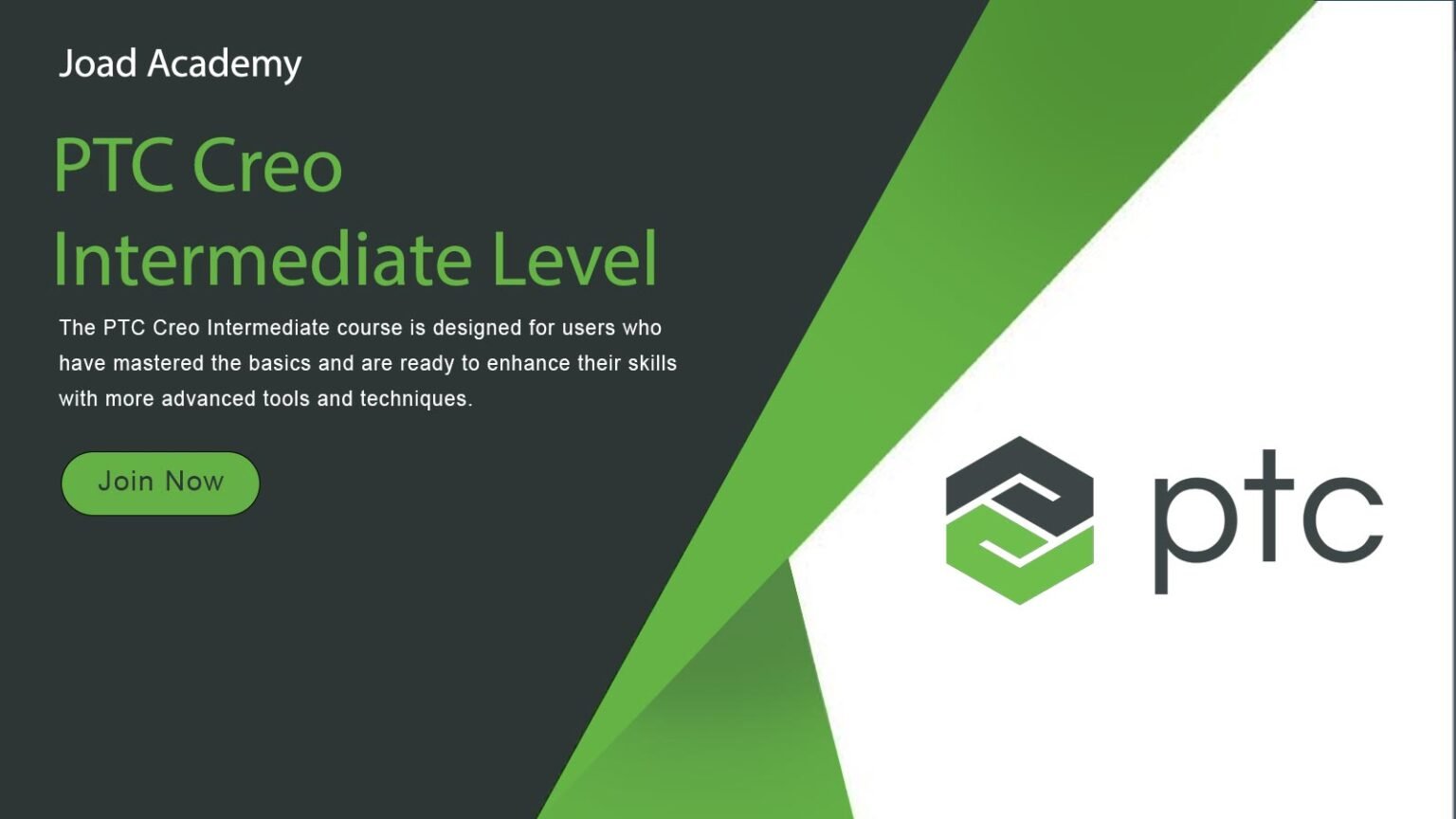 PTC Creo Beginner Level - Joad Academy